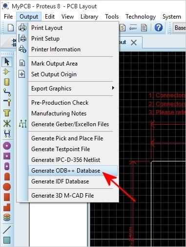 Logic Need | How to export ODB++ files from Proteus